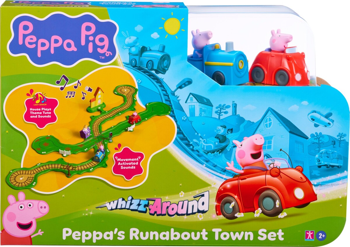 Peppa Pig - Whizz Around Runabout Town - 8346 | Se tilbud og køb på ...