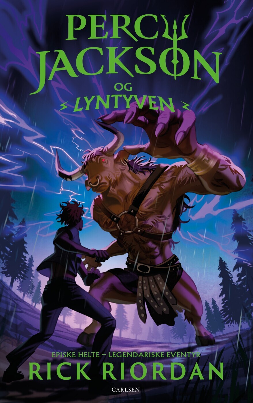 Køb Percy Jackson 1 - Percy Jackson Og Lyntyven af Rick Riordan - bog ...