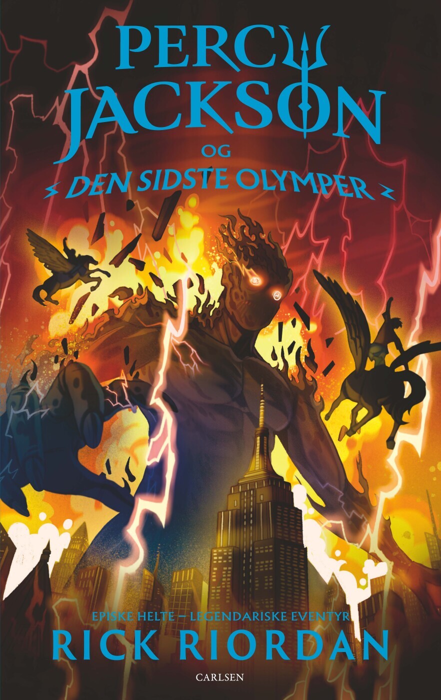 Køb Percy Jackson 5 - Percy Jackson Og Den Sidste Olymper af Rick ...