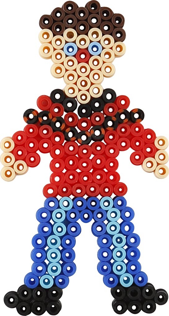 Køb Perleplade - Blomster Pige Dreng æble Og Pære - Medium - 6 Stk fra ...