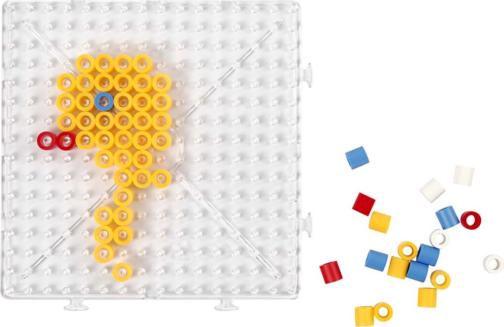 Køb Perleplade Til Perler - Stor Firkant Samlekvadrat - Jumbo - Klar ...