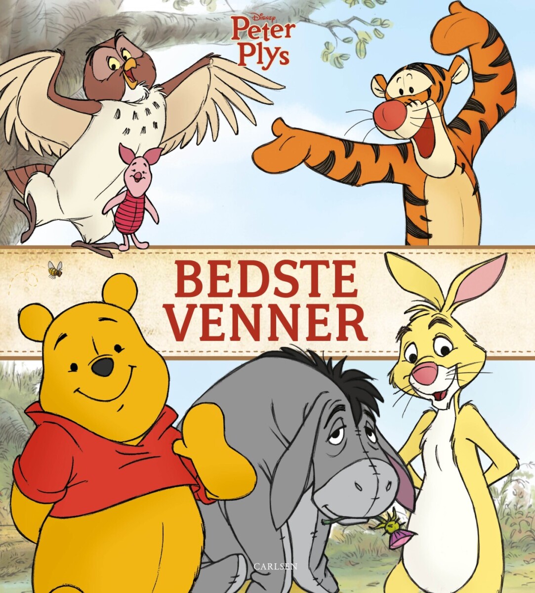 Peter Plys - Bedste Venner - Indbundet Bog - Gucca.dk