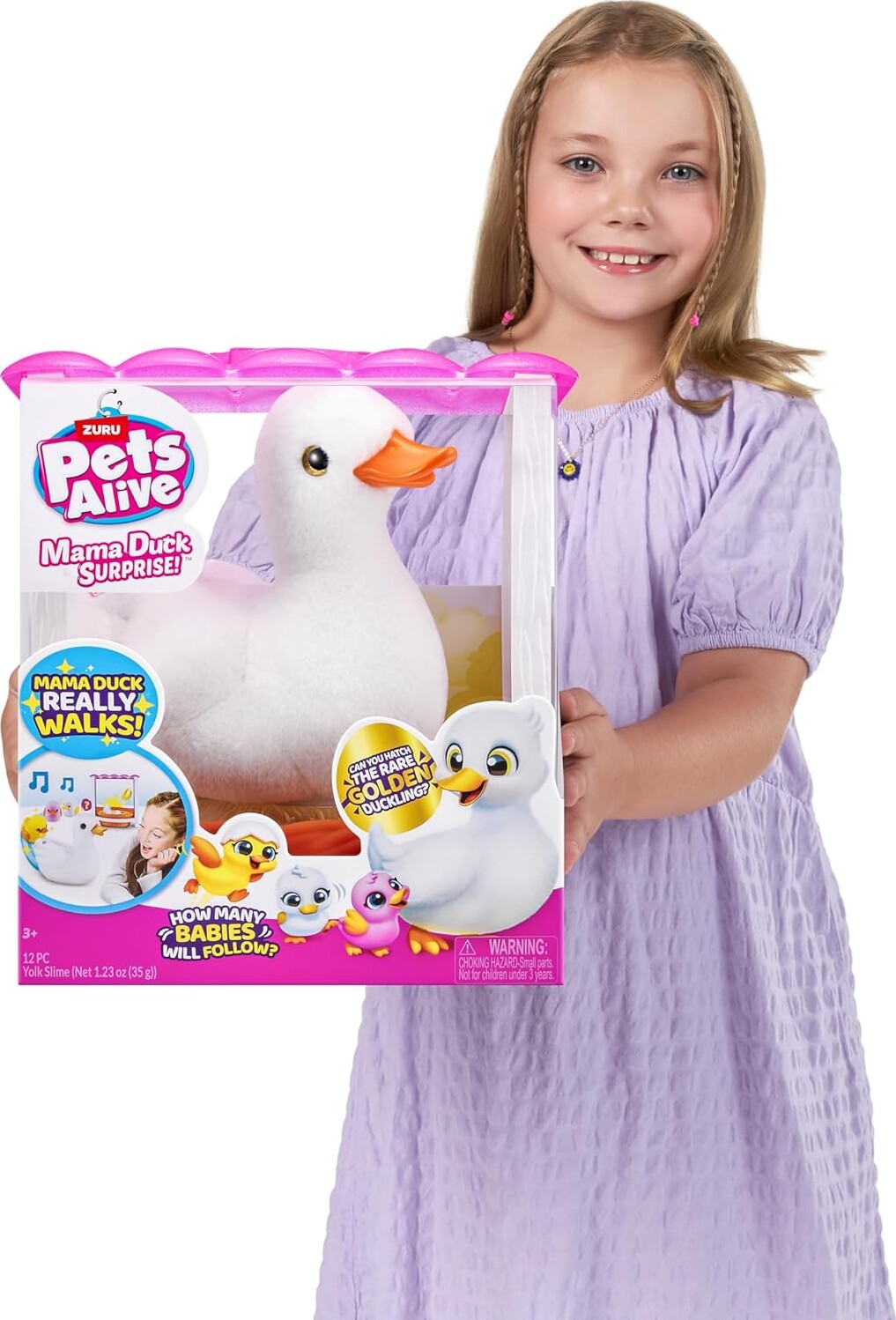 Køb Zuru Pets Alive - Mama Duck Surprise - Interaktivt Legetøj - Gucca.dk