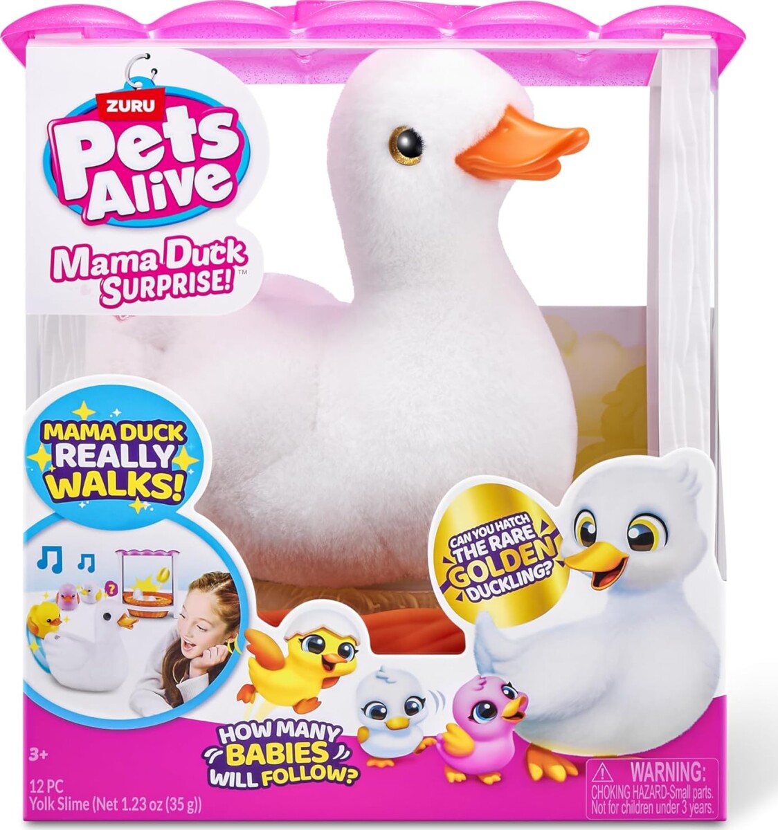 Køb Zuru Pets Alive - Mama Duck Surprise - Interaktivt Legetøj - Gucca.dk