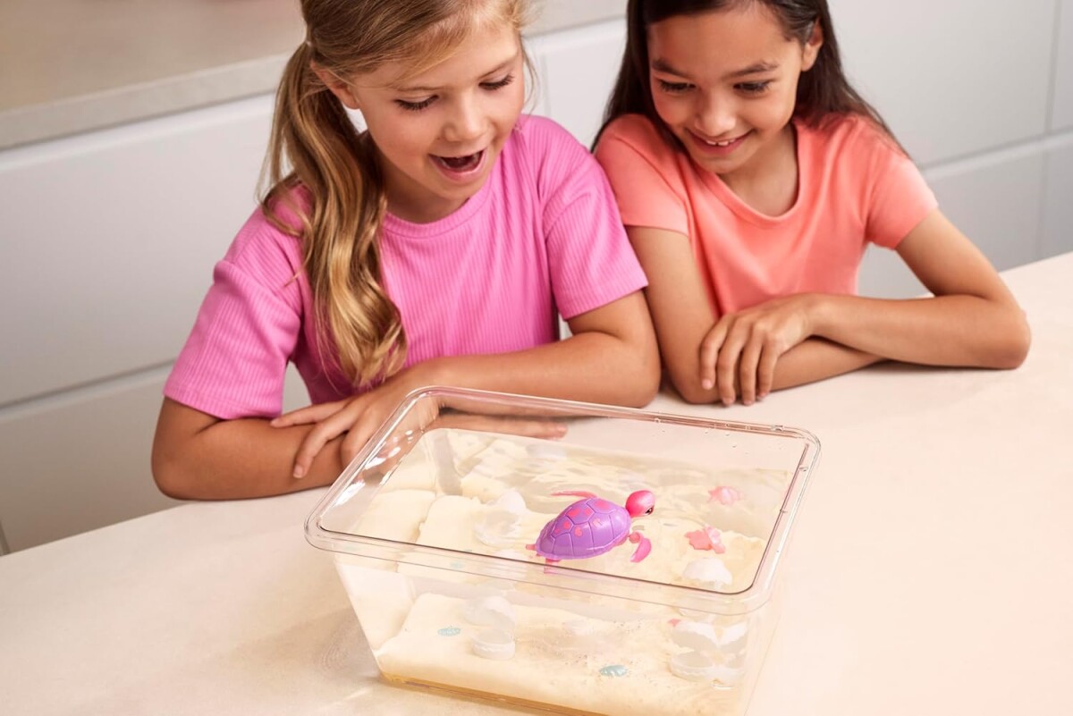 Zuru Pets Alive - Mama Turtle & Baby Surprise | Se tilbud og køb på ...