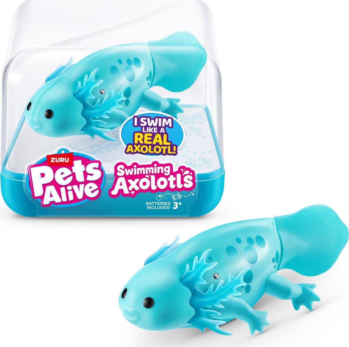 Zuru - Pets Alive - Swimming Axolotl - Interaktiv Legetøj | Se tilbud ...