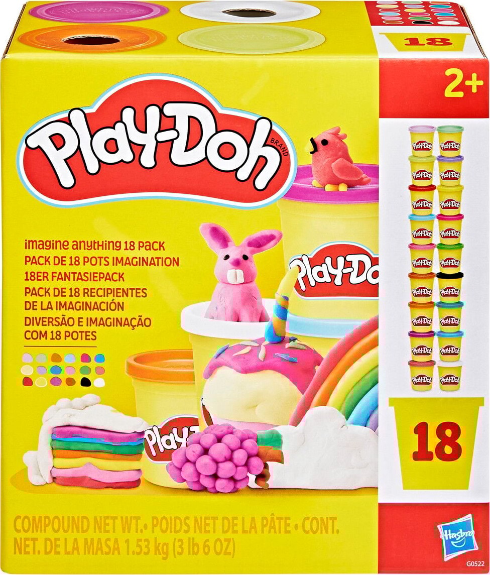 Køb Play-doh - Pakke Med 18 Stk. Imagine Anything 1,53 Kg - Gucca.dk