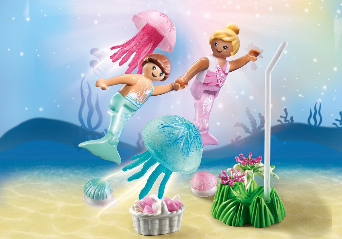 Playmobil Princess Magic - Små Havfruer Med Vandmænd - 71504 | Se ...