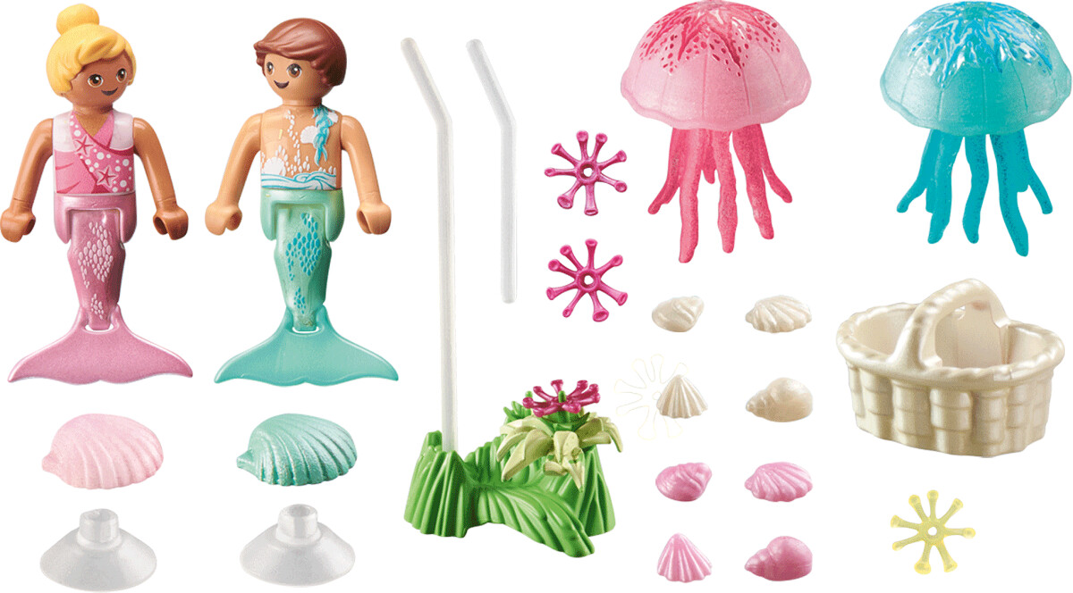 Playmobil Princess Magic - Små Havfruer Med Vandmænd - 71504 | Se ...
