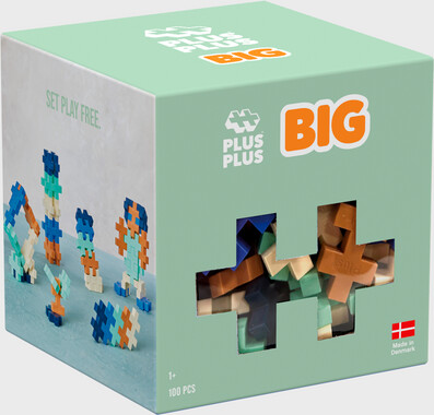 Plus-plus Big - Breeze - 100 Brikker | Se tilbud og køb på Gucca.dk