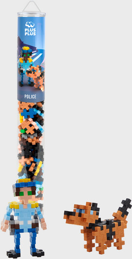 Køb Plus-plus - Politi Figur - Rør Med 100 Brikker fra Plus Plus - Gucca.dk