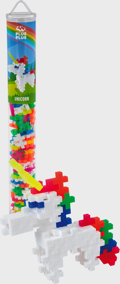 Plus-plus - Enhjørning Figur - Rør Med 100 Brikker | Se tilbud og køb på Gucca.dk