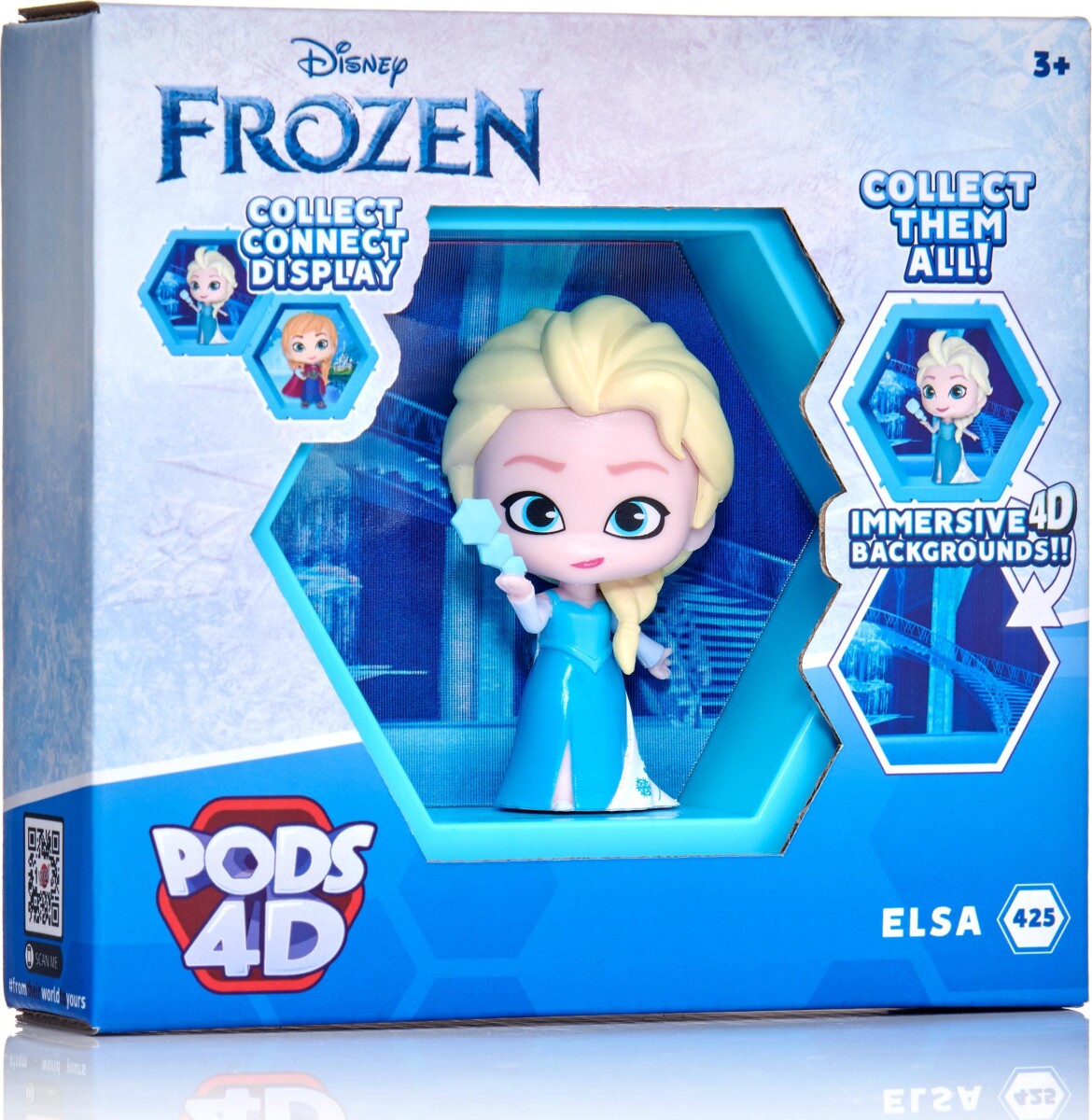 Pods 4d - Disney Frost - Elsa Figur - Wow | Se tilbud og køb på Gucca.dk