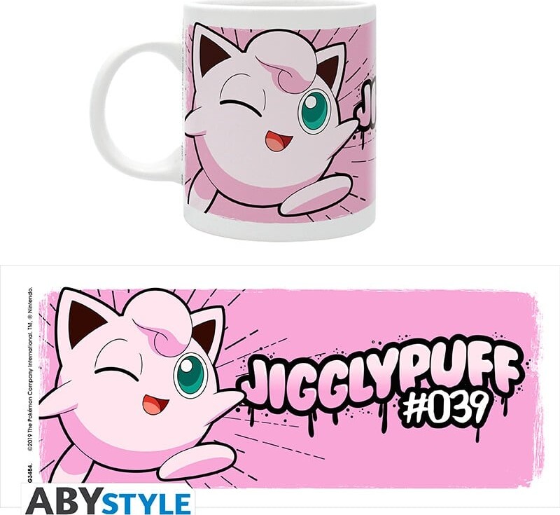 Pokémon Krus - Jigglypuff Comic - 320 Ml | Se tilbud og køb på Gucca.dk