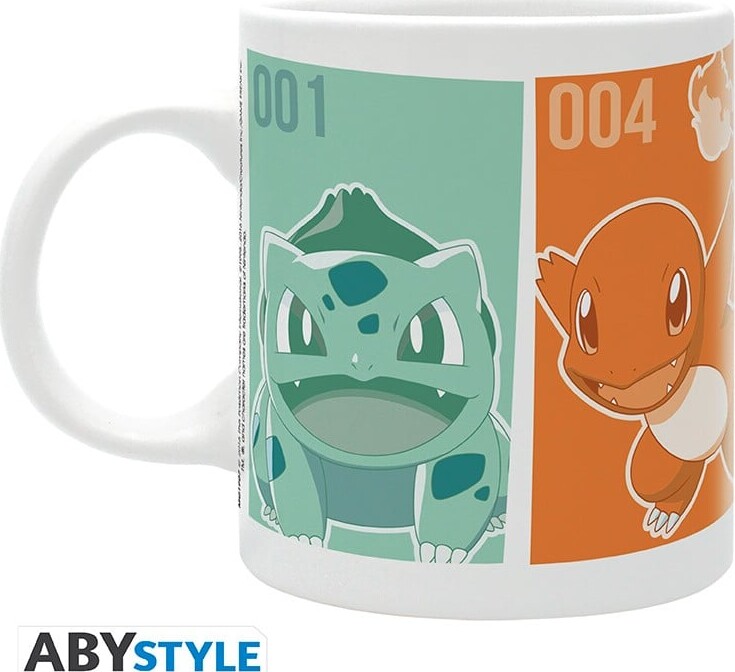 Køb Pokémon Krus - Starter Pokémons - 320 Ml fra Abystyle Studio - Gucca.dk
