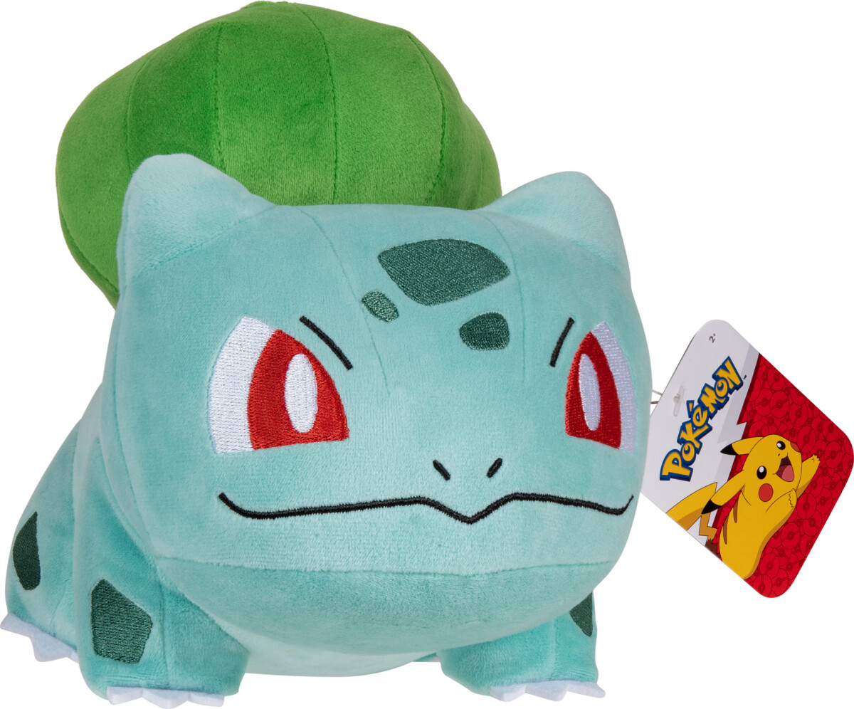 Køb Bulbasaur Bamse - Pokémon - 30 Cm fra Jazwares - Gucca.dk