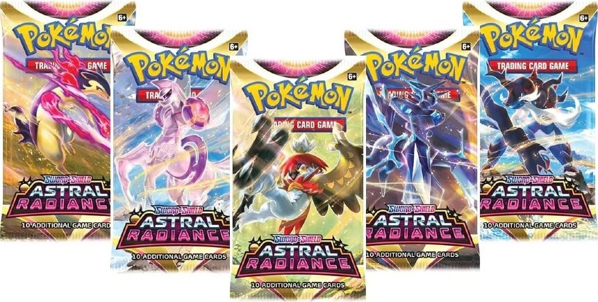 Pokemon - Swsh10 Astral Radiance Booster Pack | Se tilbud og køb på ...