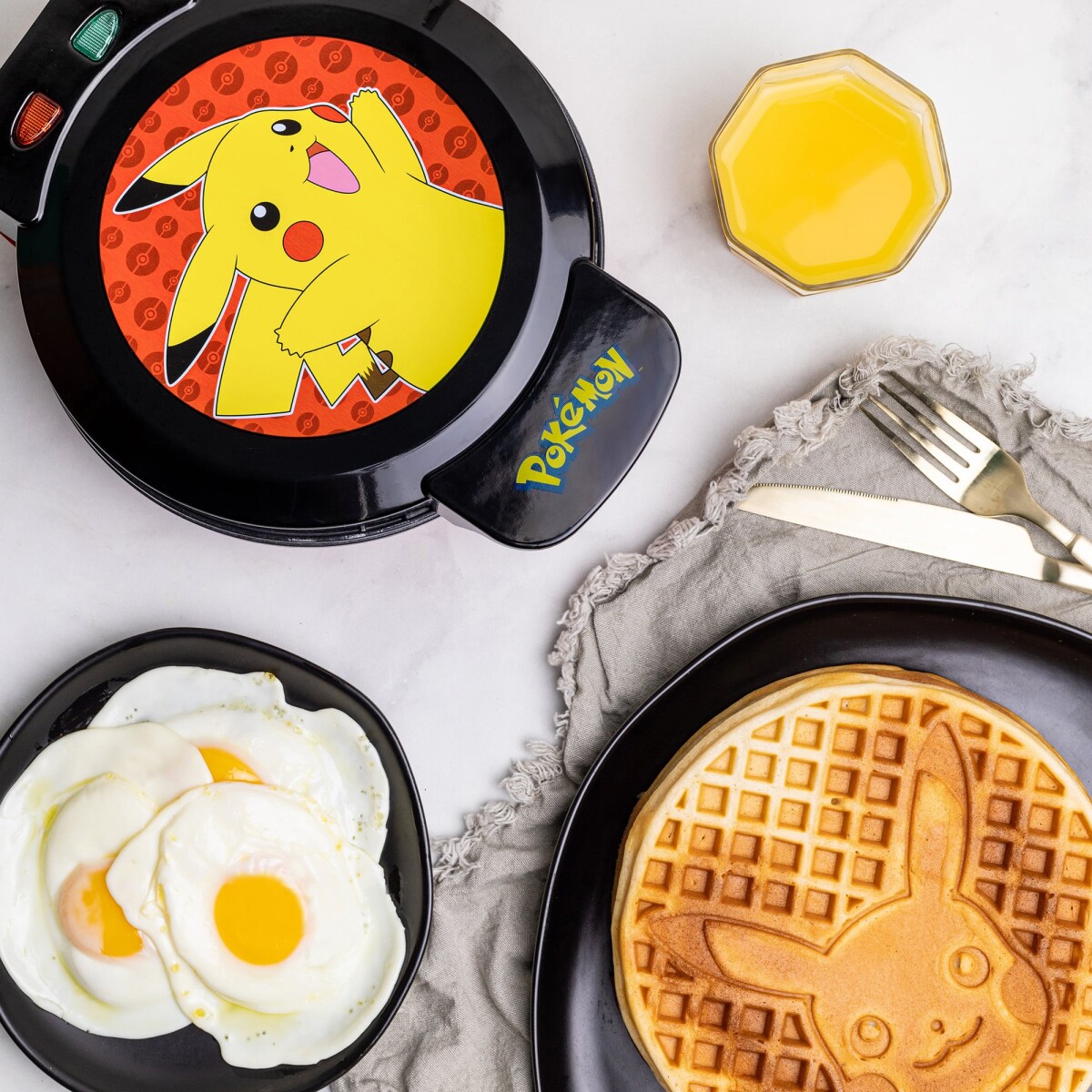 Køb Pokemon - Waffle Maker Pikachu fra Mad Monkey - Gucca.dk