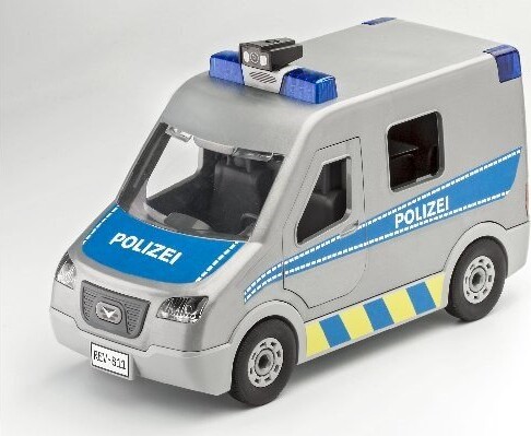 Køb Revell Junior Kit - Politivogn - 62 Dele - 10 Cm - Gucca.dk