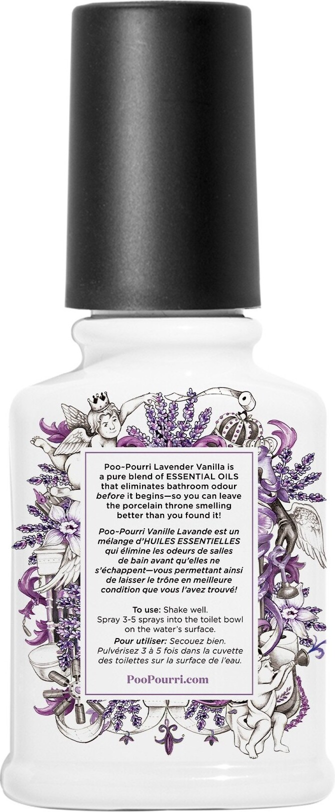 Poo~pourri - Lavender Vanilla Toilet Spray 59 Ml | Se tilbud og køb på ...