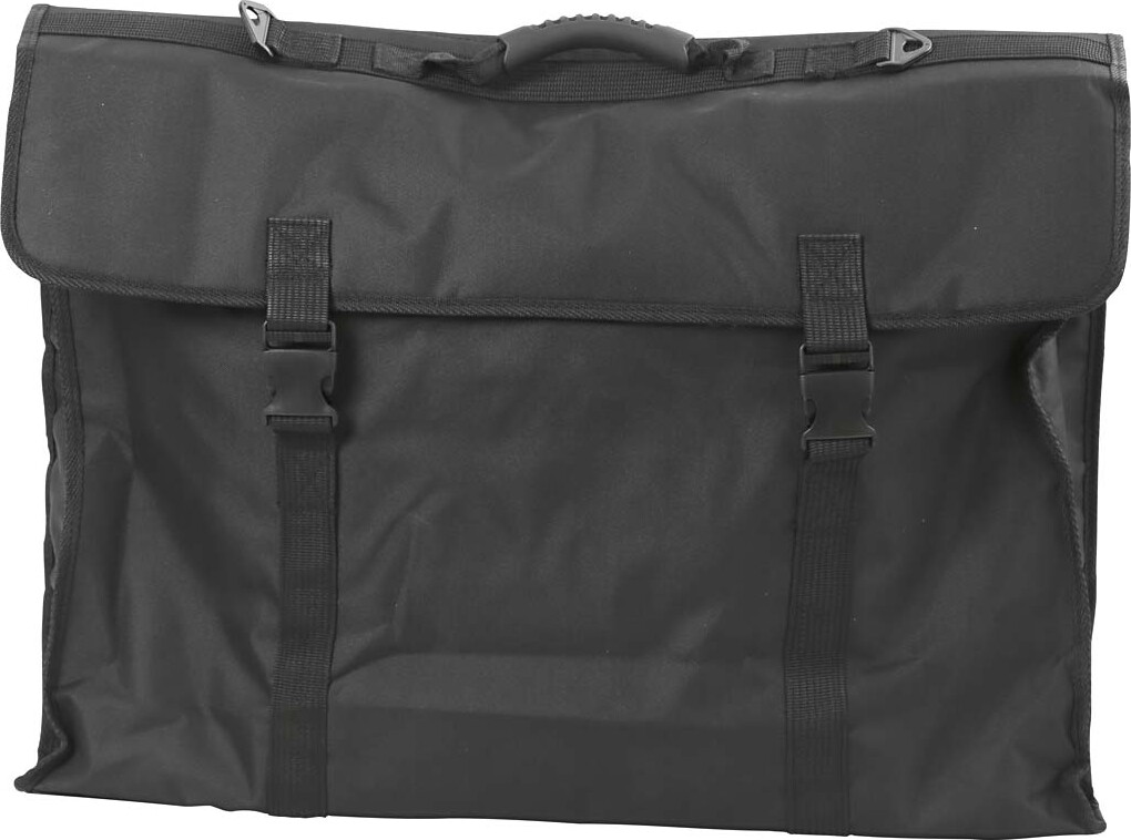 Portfolio Mappe - A2 - 420x600 Mm - Str. 67x49 Cm - Sort - 1 Stk | Se ...