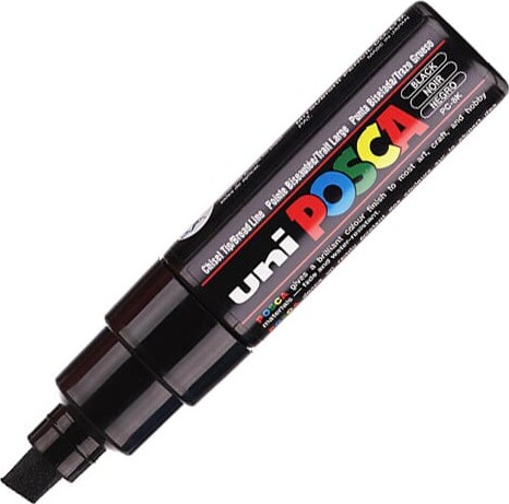 Posca Tusser - Large - Guld, Sølv, Sort Og Hvid | Se tilbud og køb på ...