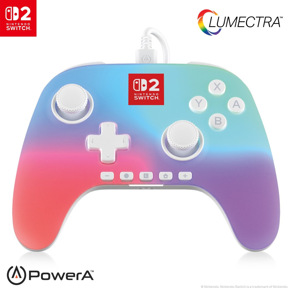 Powera Advantage Wired Controller For Nintendo Switch 2 With Lumectra ...