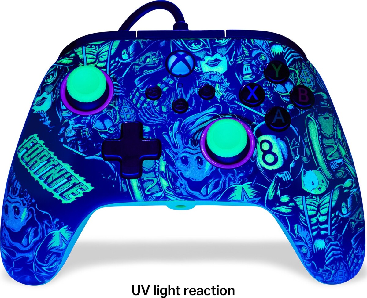 Køb Powera - Advantage Wired Controller - Fortnite Glow fra Power A ...