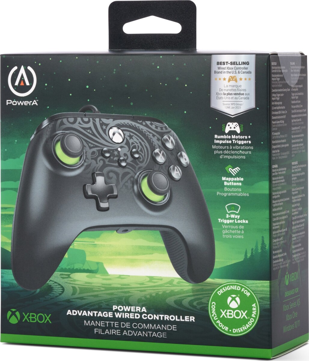 Powera Advantage Wired Controller - Xbox Series X/s - Celestial Green ...