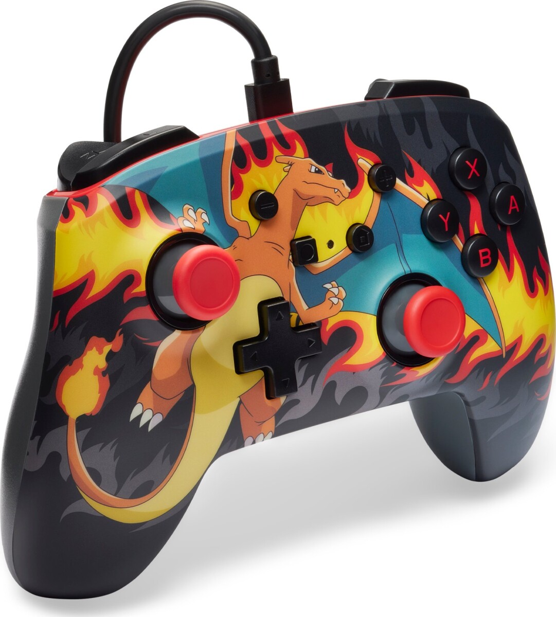 Powera Enhanced Wired Controller - Charizard Firestorm - Nintendo ...