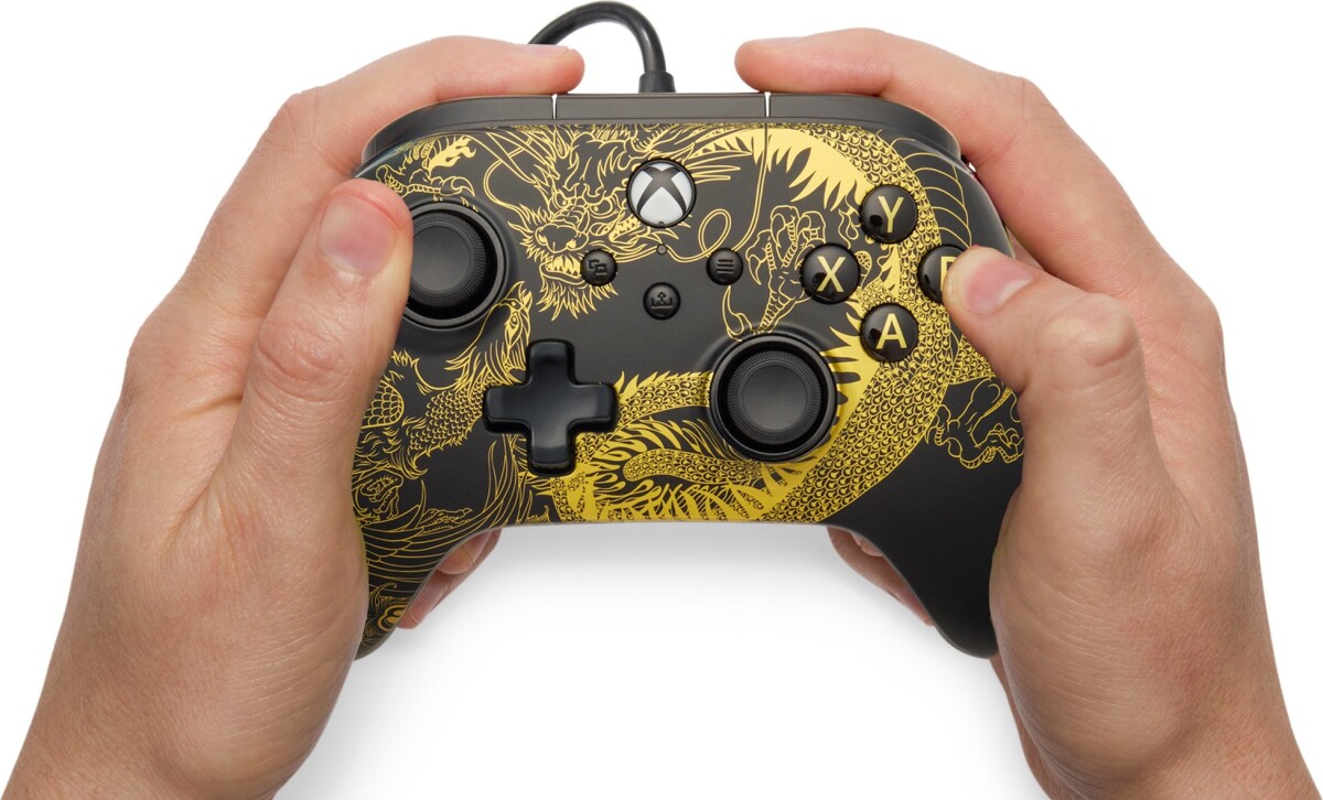 Powera Enhanced Wired Controller - Dragon & Phoenix - Xbox X/s | Se ...