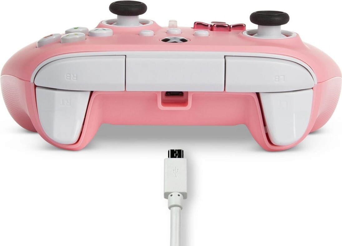 Powera - Enhanced Wired Controller Til Xbox - Pink | Se tilbud og køb ...
