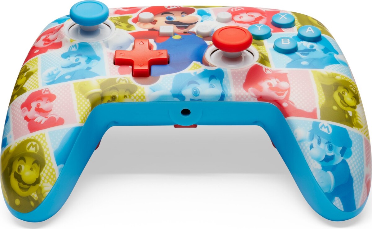 Køb Powera Enhanced Wired Controller - Mario Hero Reel - Nintendo ...