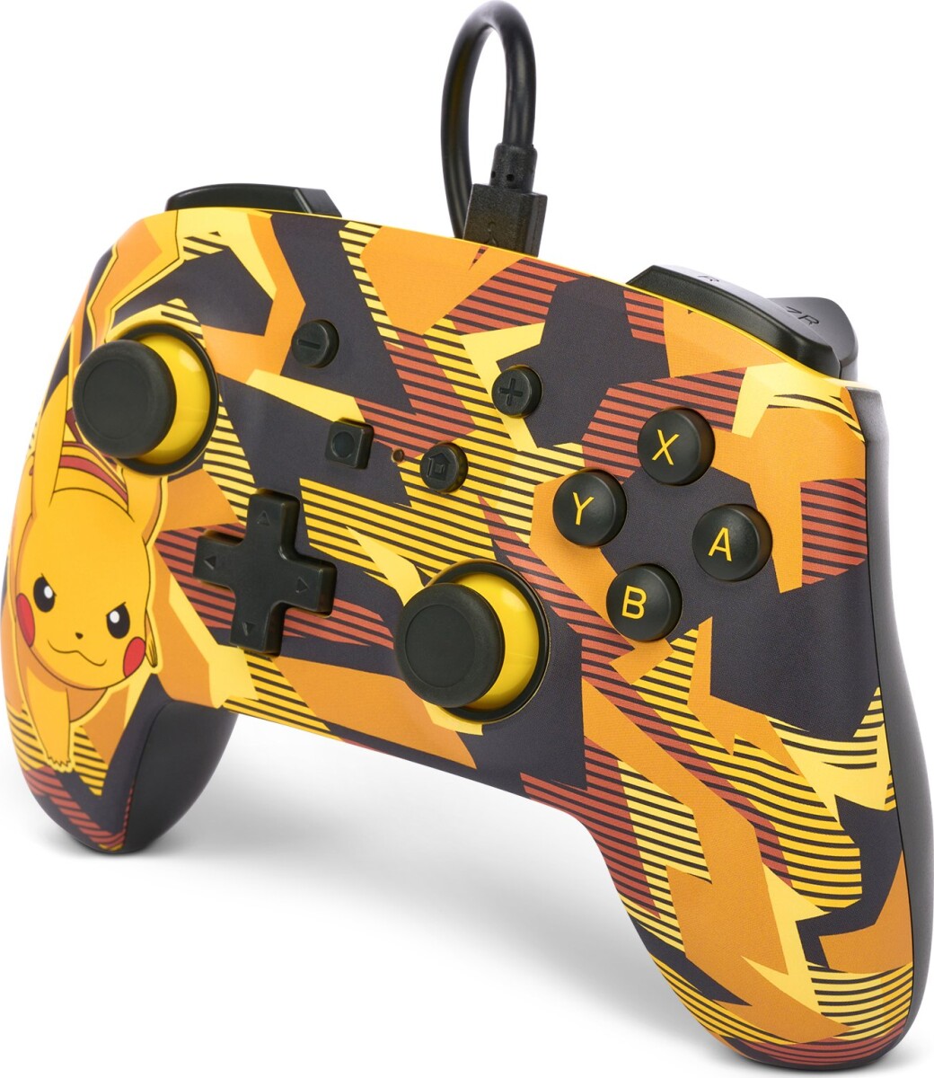 Køb Powera Enhanced Wired Controller - Nintendo Switch - Camo Storm ...