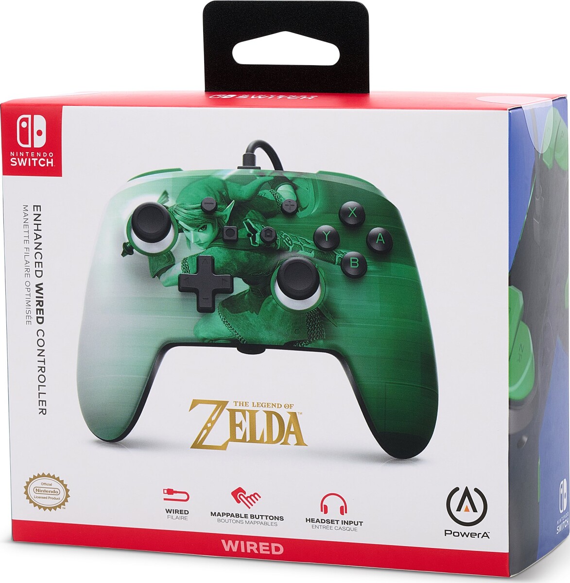 Køb Powera Enhanced Wired Controller - Nintendo Switch - Heroic Link ...