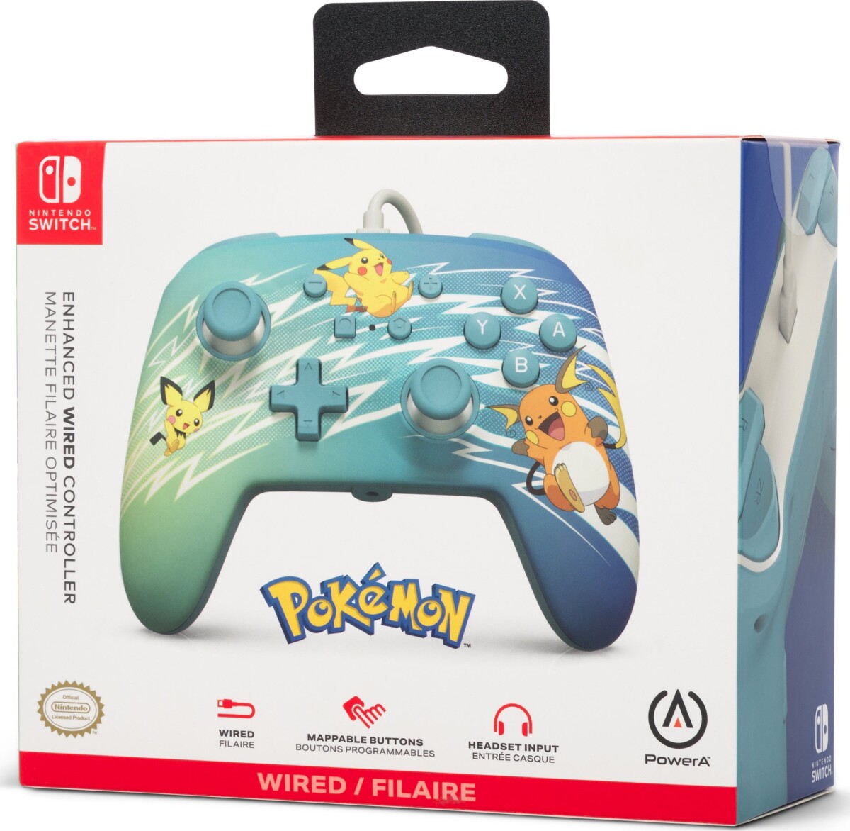 Køb Powera Enhanced Wired Controller - Nintendo Switch - Pikachu ...