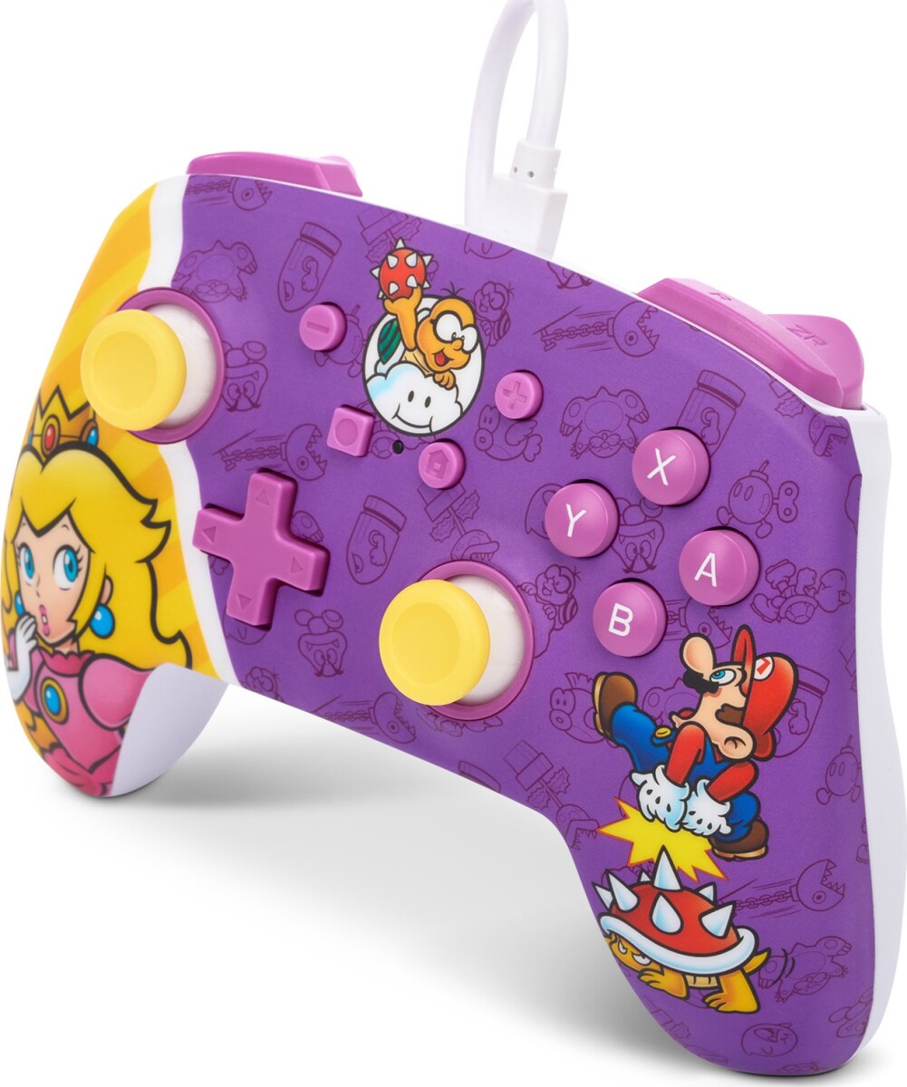 Køb Powera Enhanced Wired Controller - Nintendo Switch - Princess Peach ...