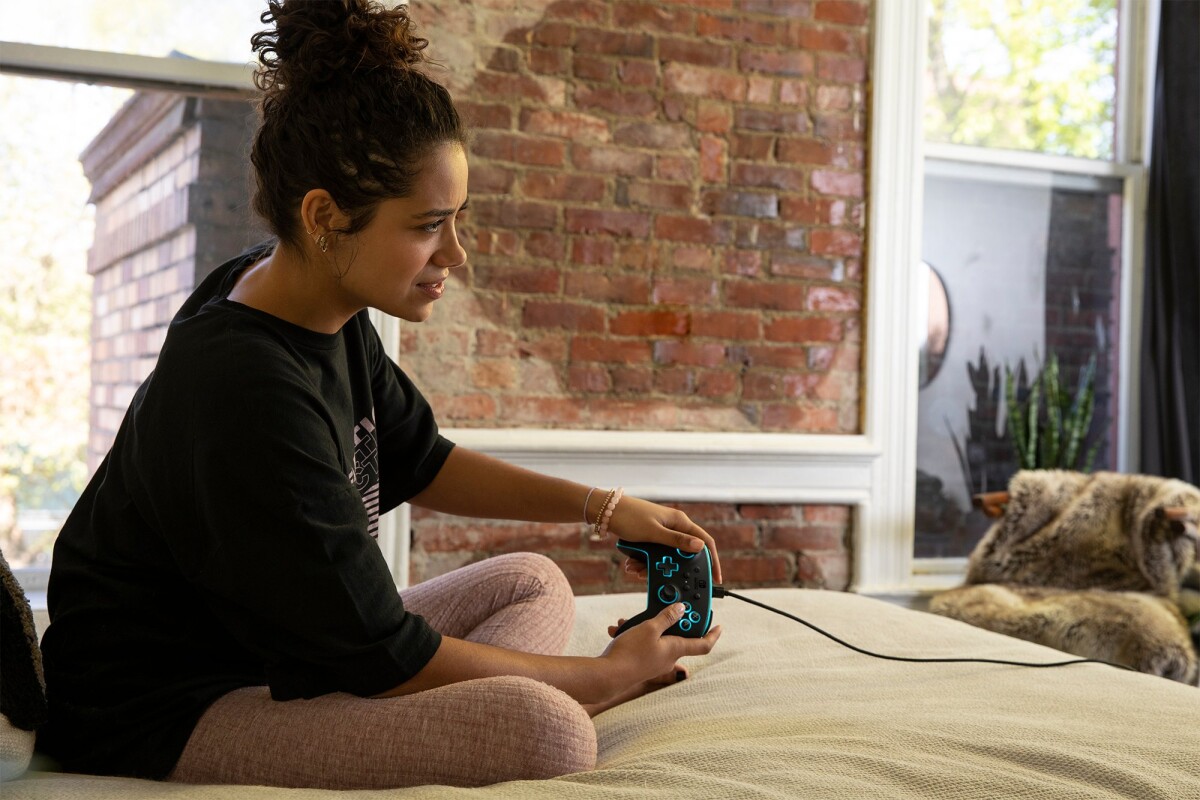 Powera Enhanced Wired Controller - Nintendo Switch Spectra - Black | Se ...