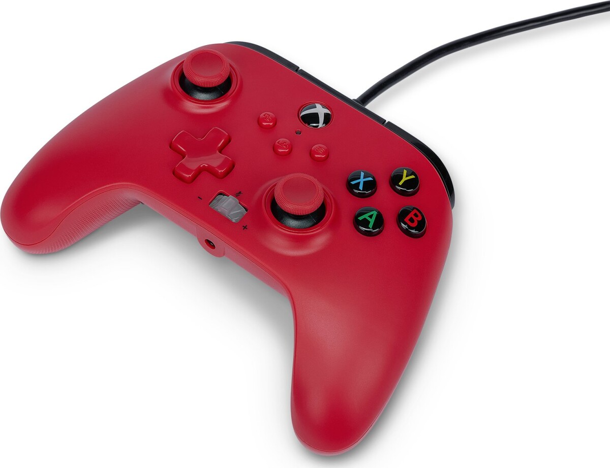 Køb Powera Enhanced Wired Controller - Xbox Series X/s - Artisan Red ...