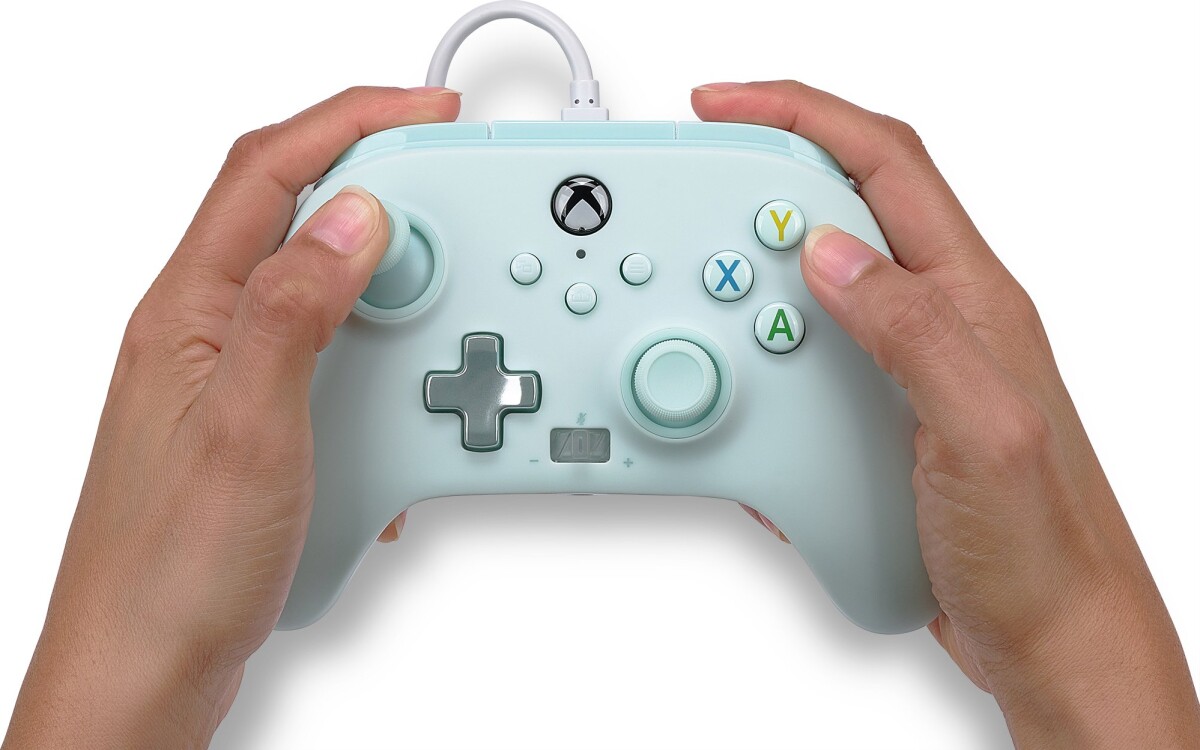 Powera Enhanced Wired Controller - Xbox Series X/s - Cotton Candy Blue ...