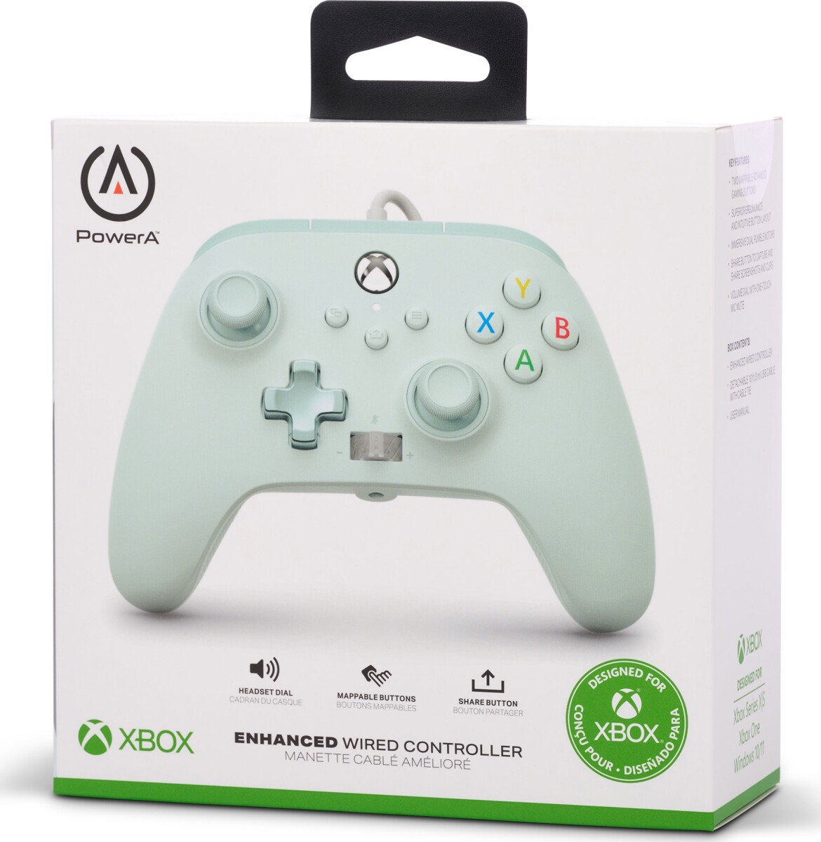 Powera Enhanced Wired Controller - Xbox Series X/s - Cotton Candy Blue ...