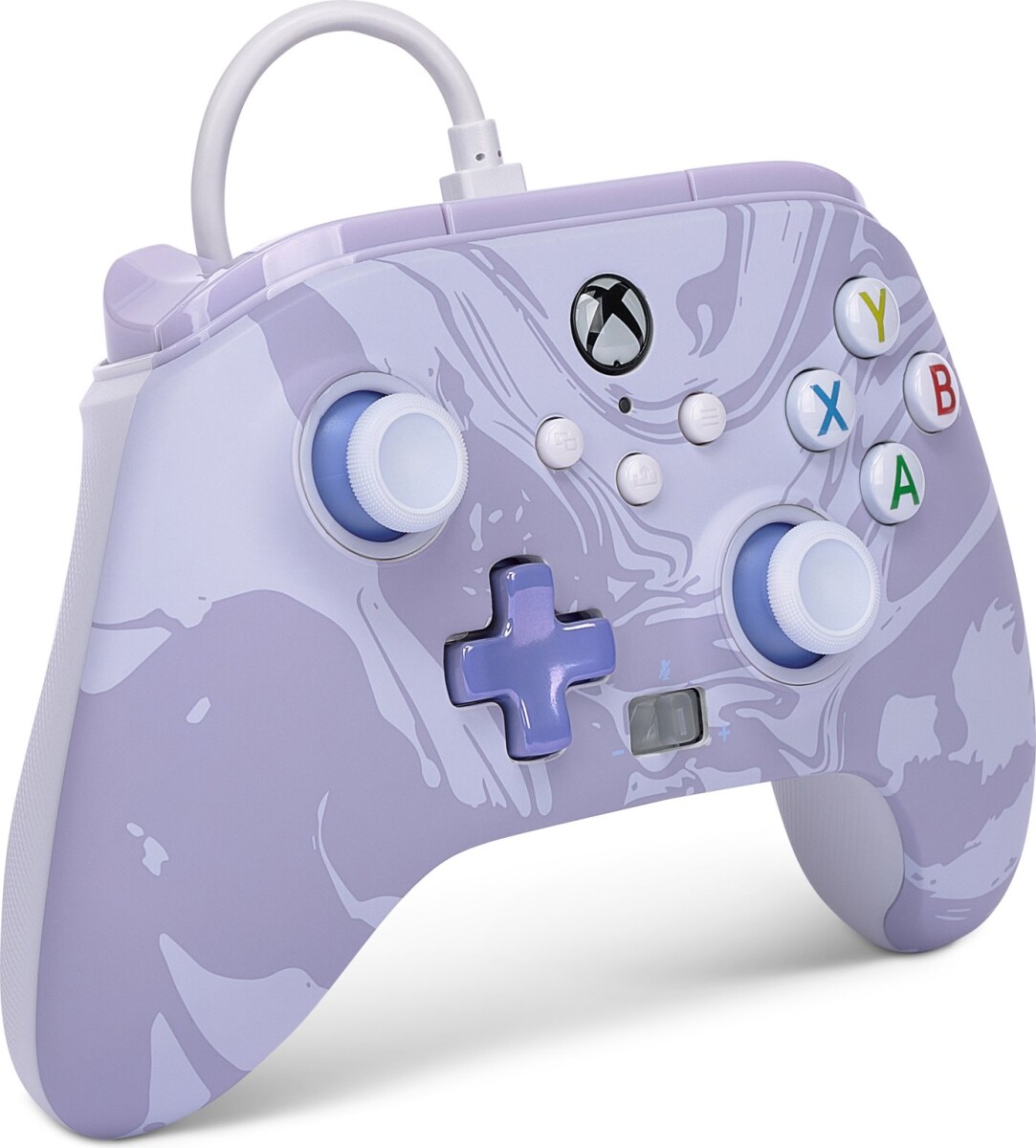 Køb Powera Enhanced Wired Controller - Xbox Series X/s - Lavender Swirl ...