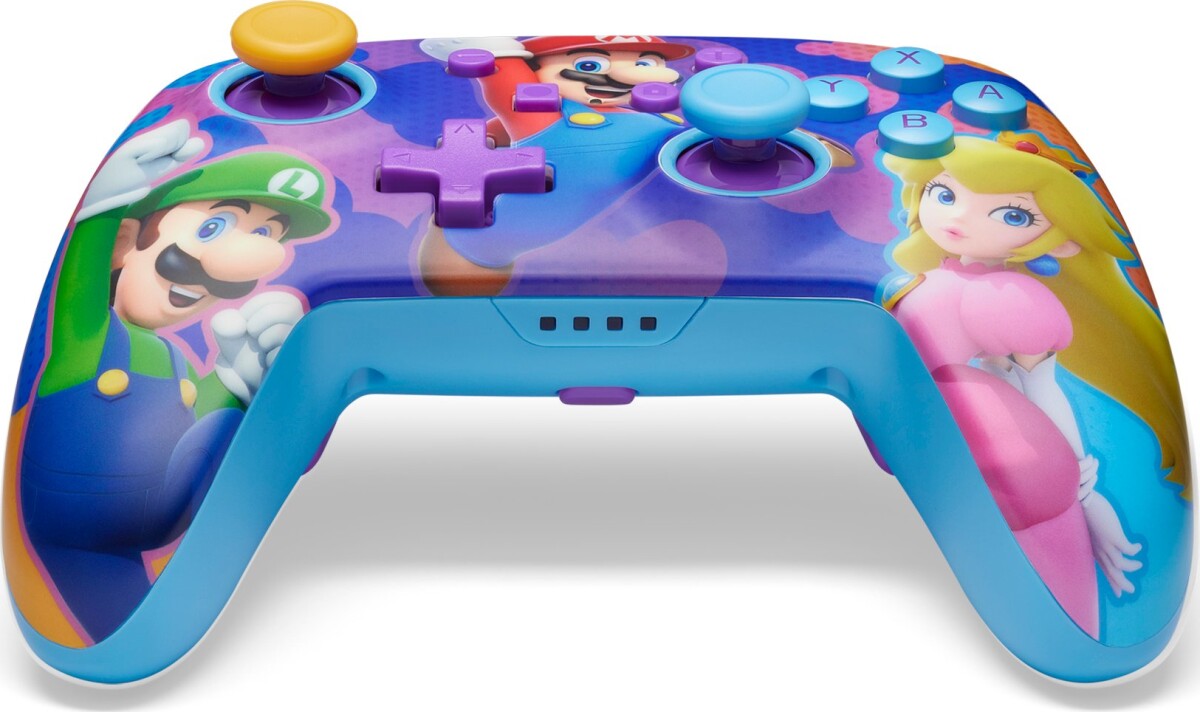 Powera Enhanced Wireless Controller - Color Splash Heroes Nintendo ...