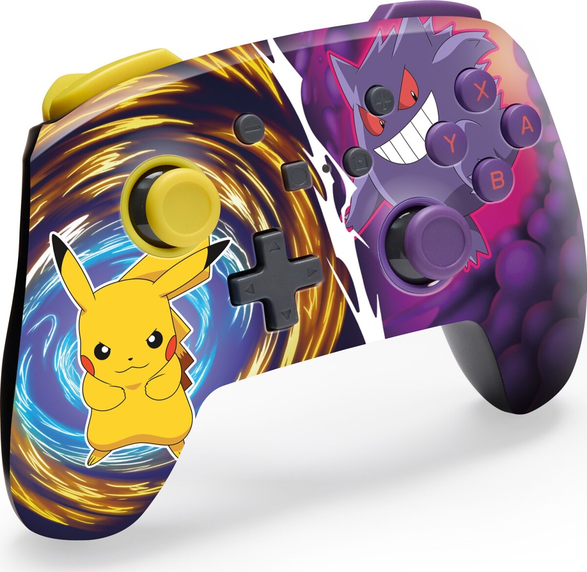 Powera Enhanced Wireless Controller For Nintendo Switch - Pikachu Vs ...