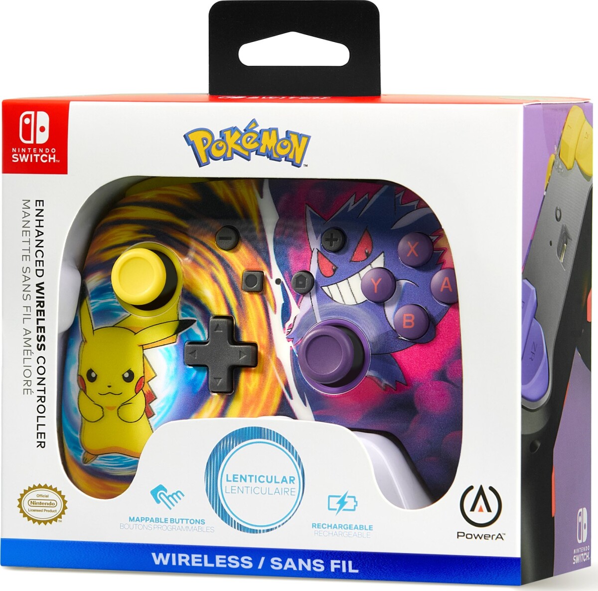 Køb Powera Enhanced Wireless Controller For Nintendo Switch - Pikachu ...