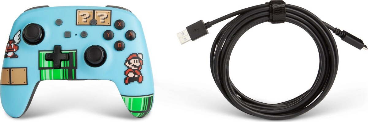 Køb Powera Enhanced Wireless Controller For Nintendo Switch - Smb3 fra ...