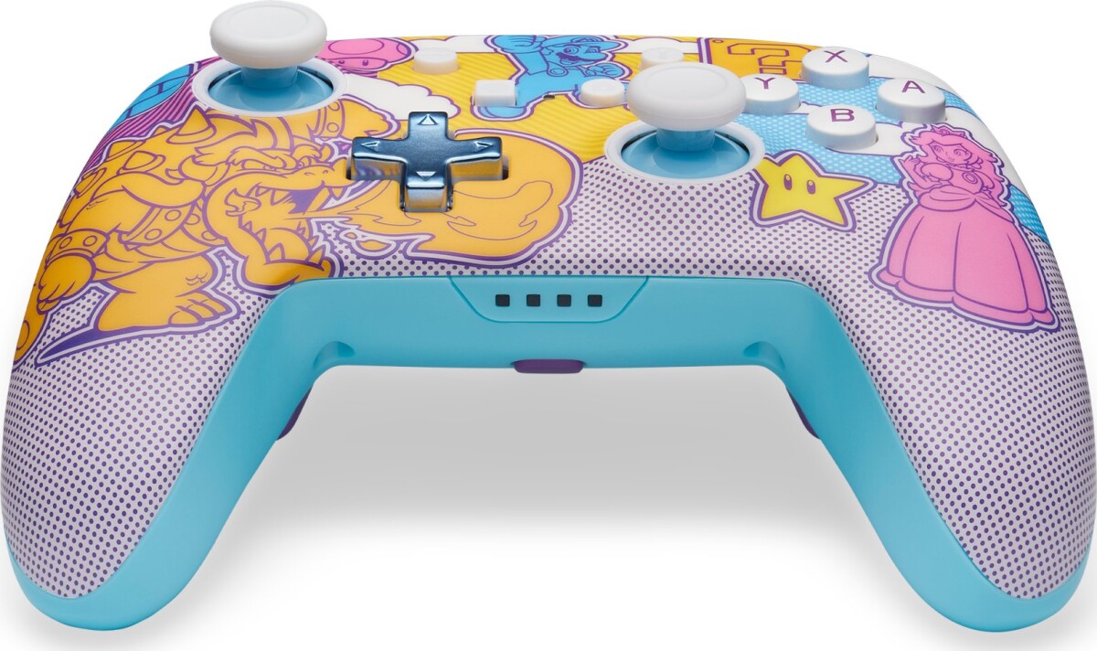 Powera Enhanced Wireless Controller - Mushroom Kingdom Pop Art ...