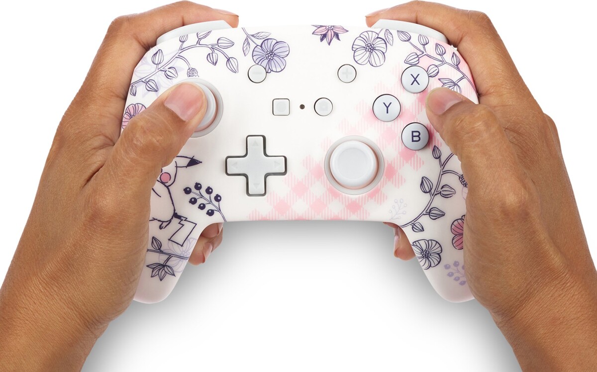 Køb Powera Enhanced Wireless Controller - Pikachu Garden - Nintendo ...