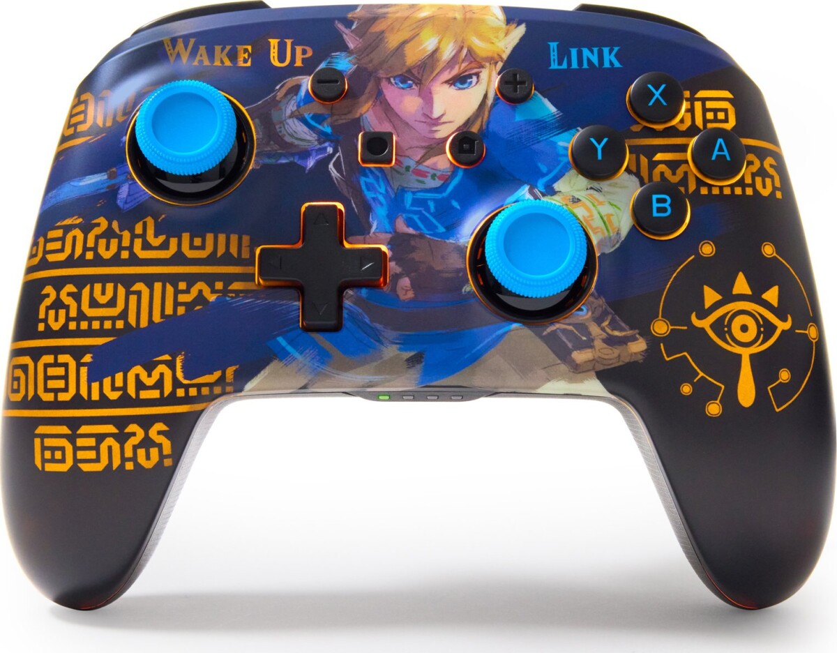 Køb Powera Enhanced Wireless Controller With Lumectra Etched - Wake Up ...