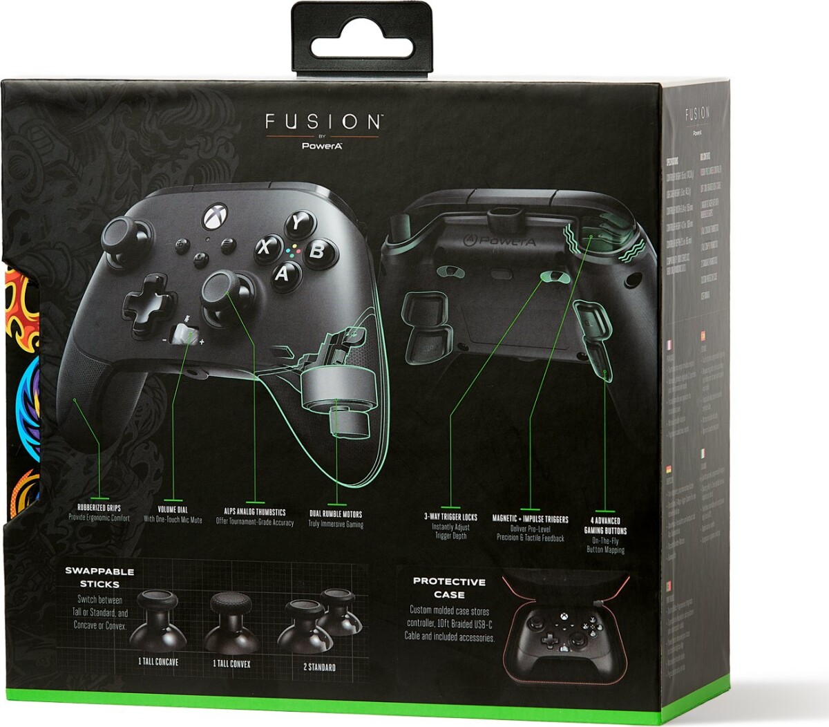 Powera Fusion Pro 3 Wired Controller - Xbox Series X/s - Black | Se ...